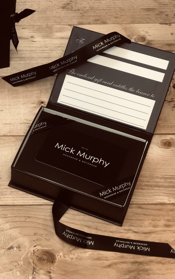 Gift Card | Mick Murphy Menswear Cork